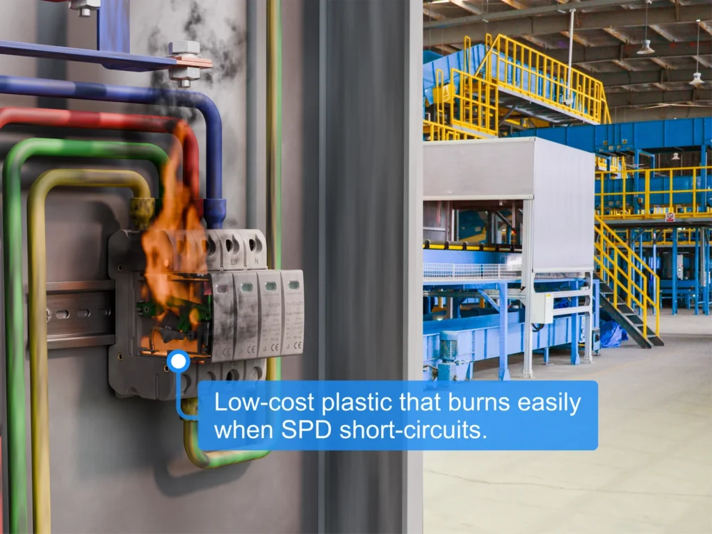 What causes a 24V DC surge protector to fail prematurely - LSP