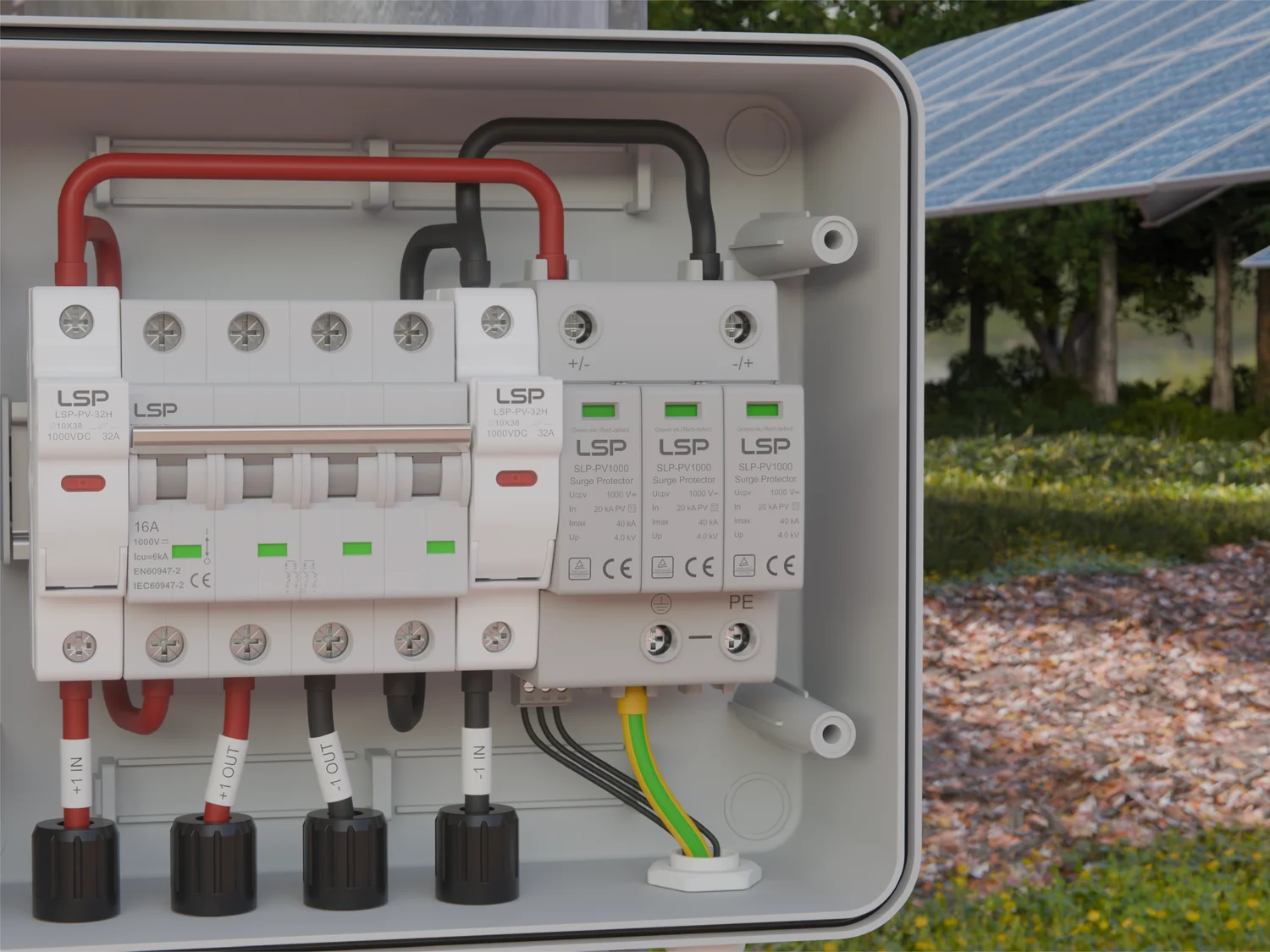 AC Surge Protector SPD Type 1 Type 2 Type 3 - LSP