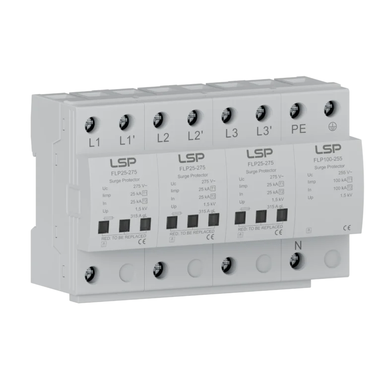 AC Surge Protector SPD Type 1 Type 2 Type 3 - LSP