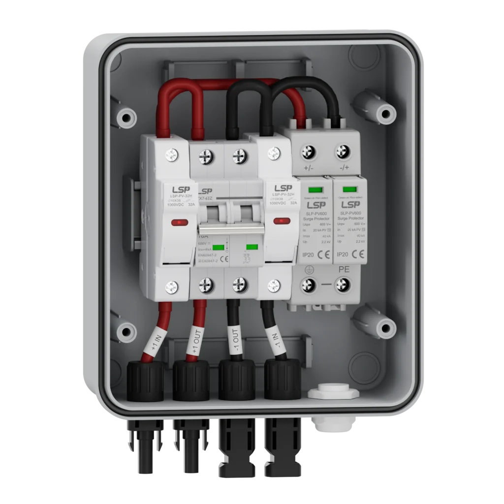 Surge Protection Device SPD Wiring Diagram & Installation - LSP