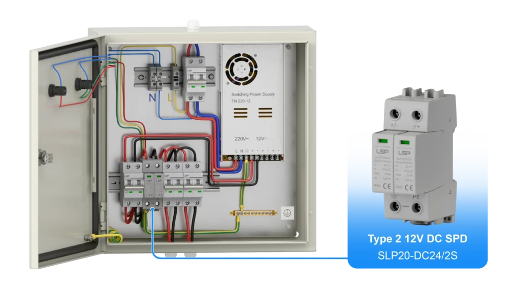 What is a 12V DC surge protector and how does it work - LSP