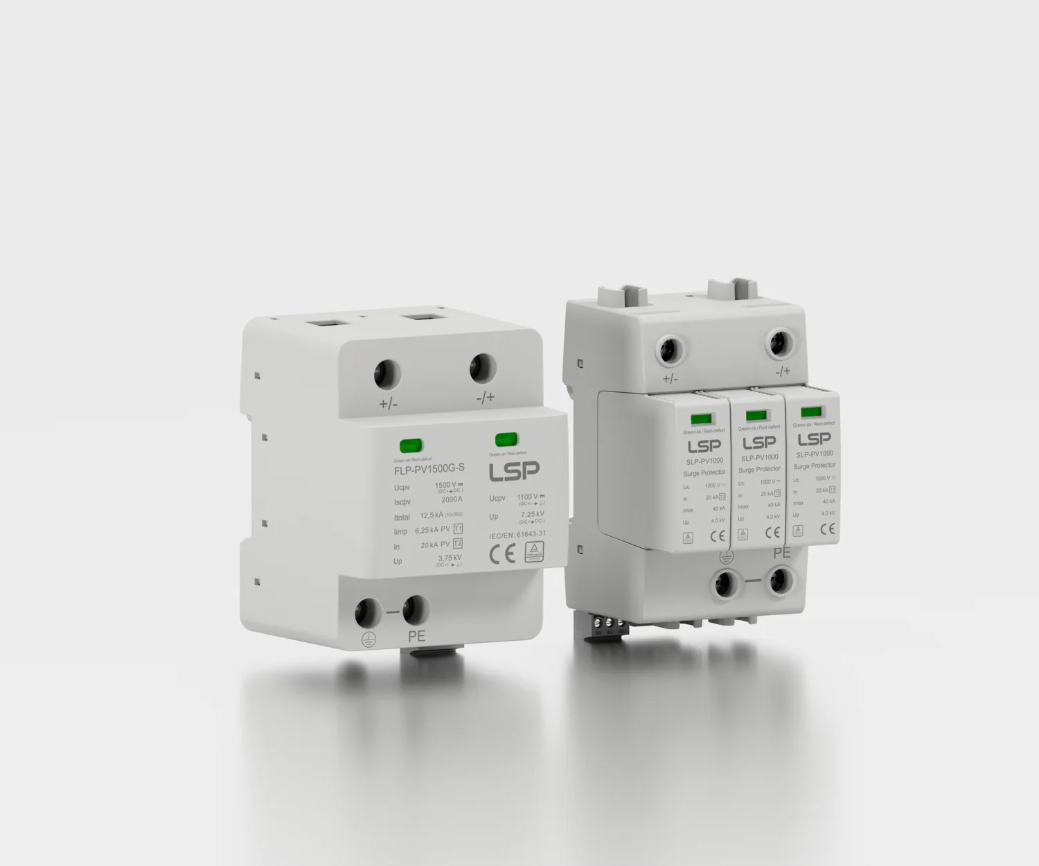 DC Surge Protector SPD for Solar Photovoltaic PV Inverter - LSP