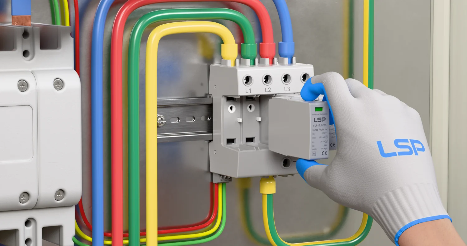 Type 1+2 Surge Protection Device SPD - LSP
