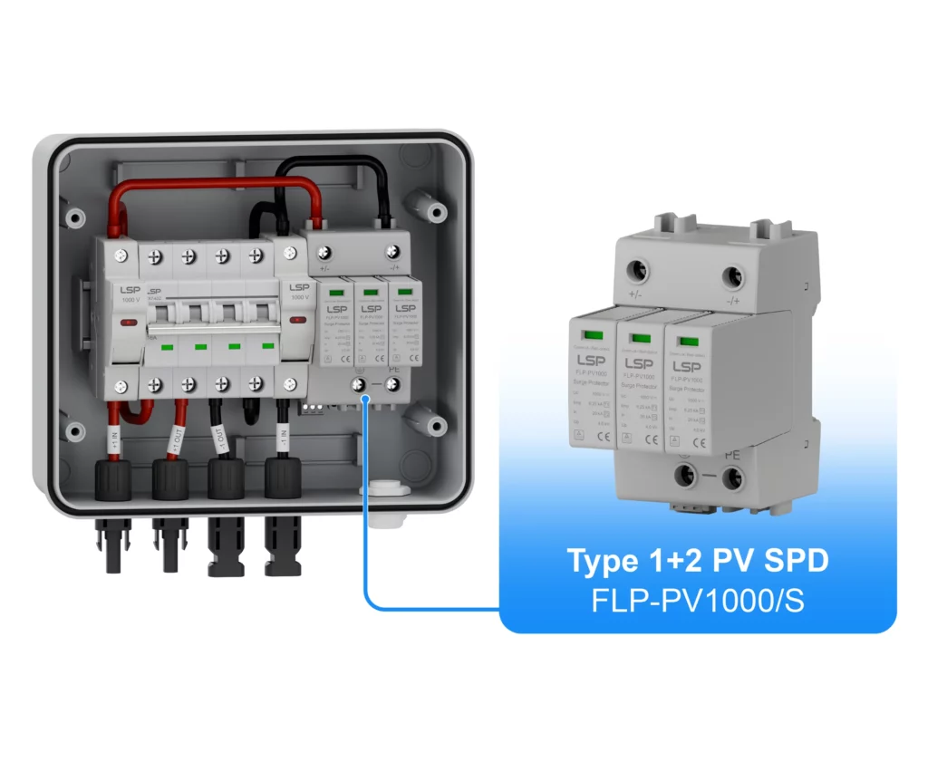 Momo 1+2 DC Surge Protector Device SPD - LSP