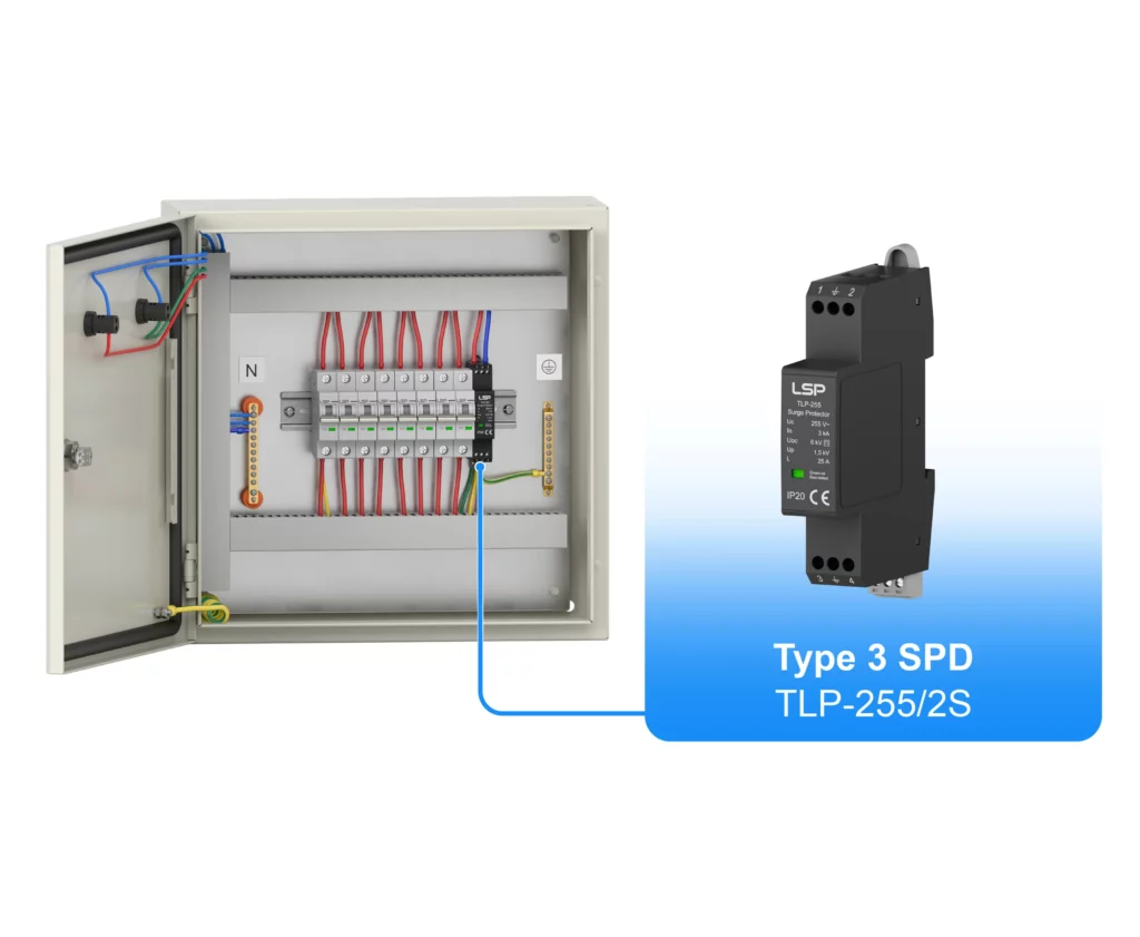 အမျိုးအစား 3 Surge Protector SPD - LSP