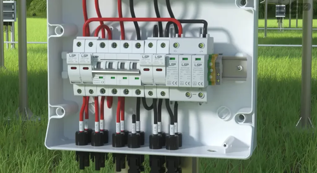 Solar Combiner Box Installation and Wiring Diagram - LSP