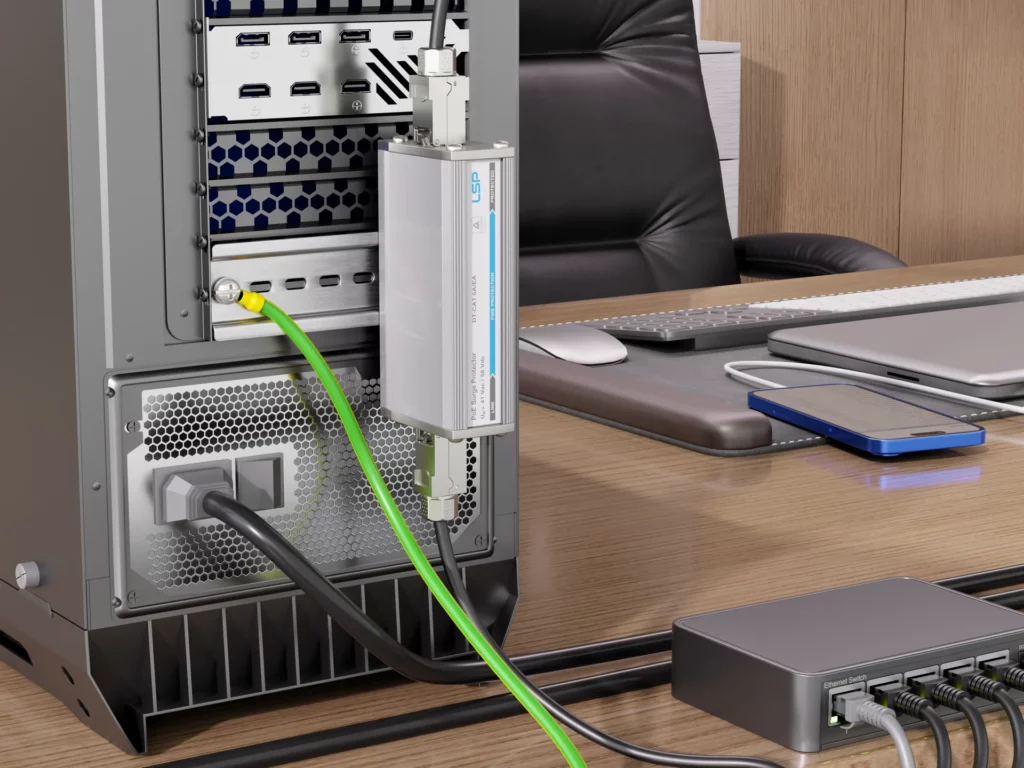 Signal Surge Protectors: Protecting Ethernet, RJ‑45 and POE Lines - LSP