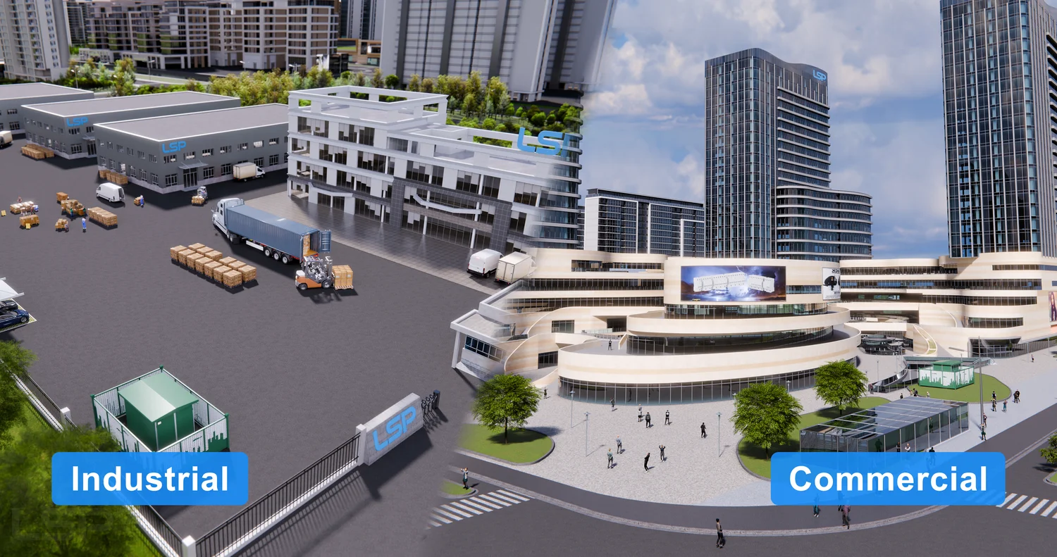 Type 2+3 Surge Protection device SPD for Industrial and Commercial ...