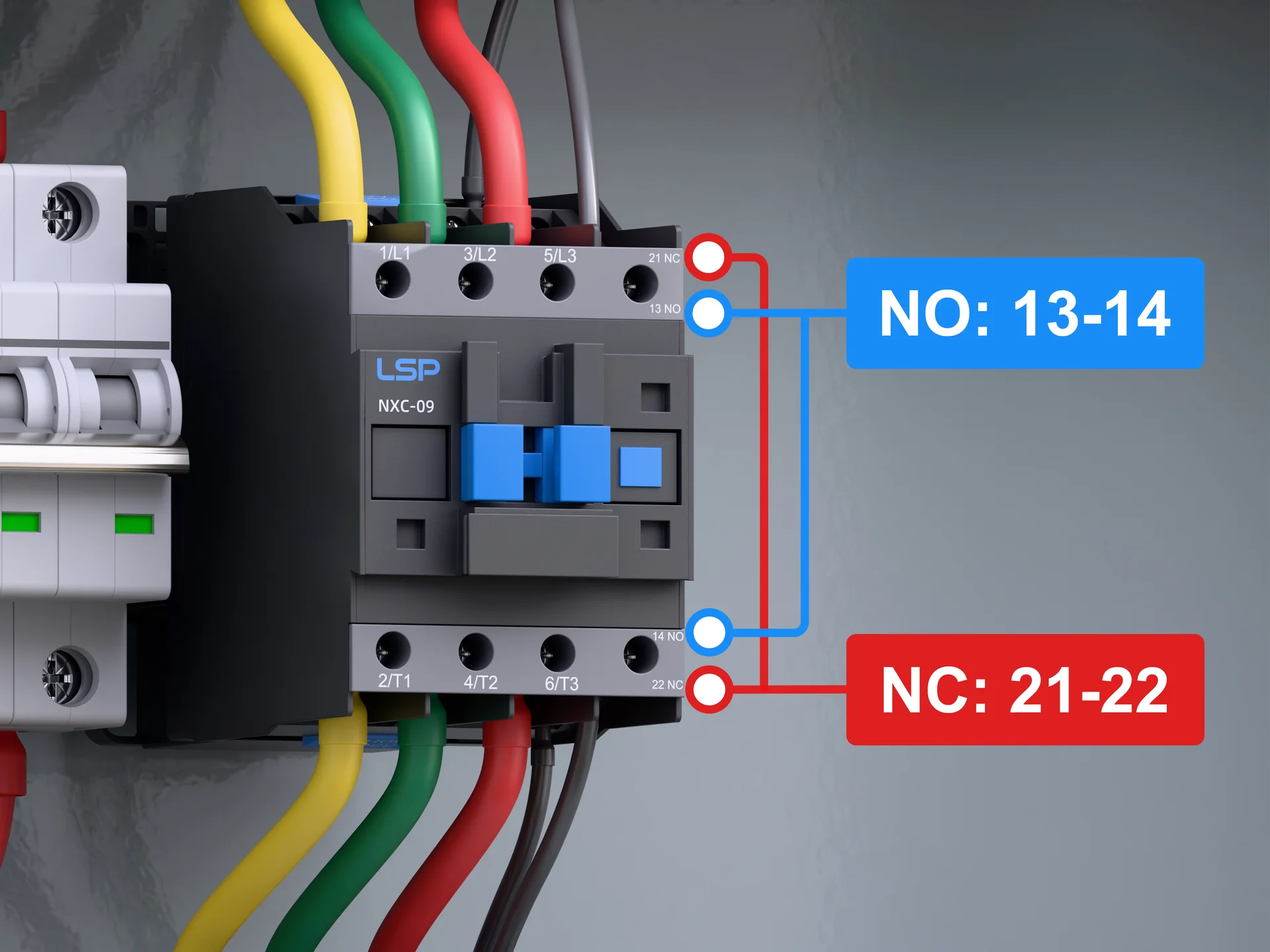 What Is the Difference Between NO and NC in Contactors - LSP