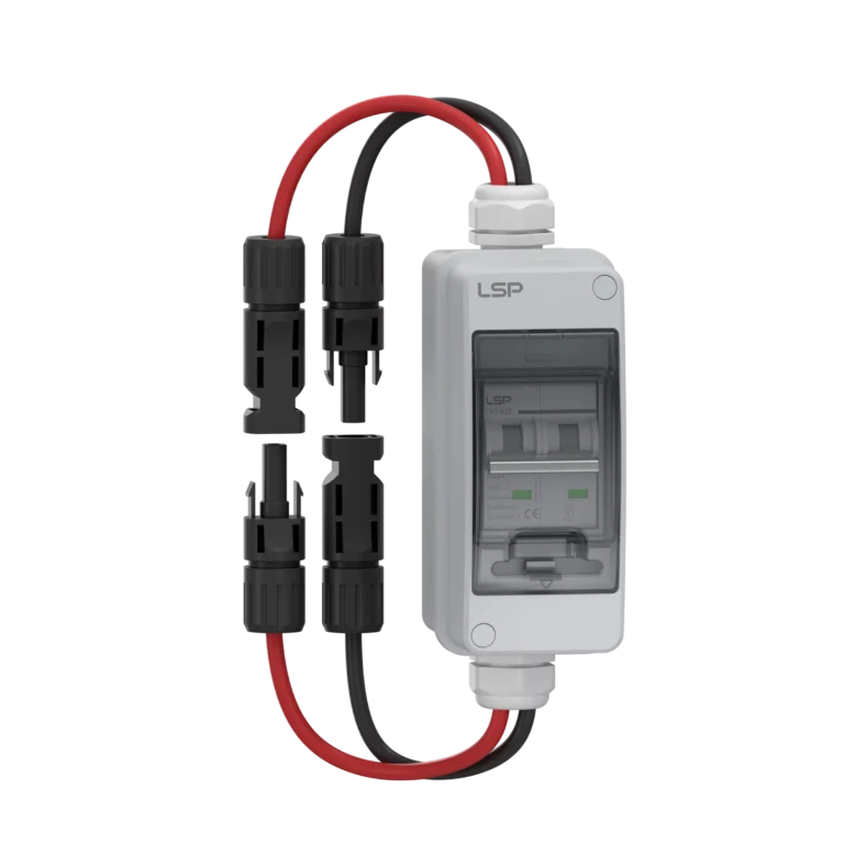 Solar Panel Disconnect Switch with DC Circuit Breaker Box TX7-11-32 - LSP