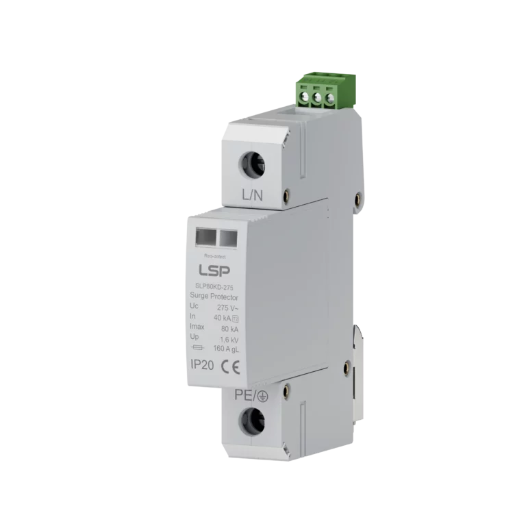 Type 2 AC Slim Compact Surge Protection Device SPD SLP80KD-275-1S – LSP